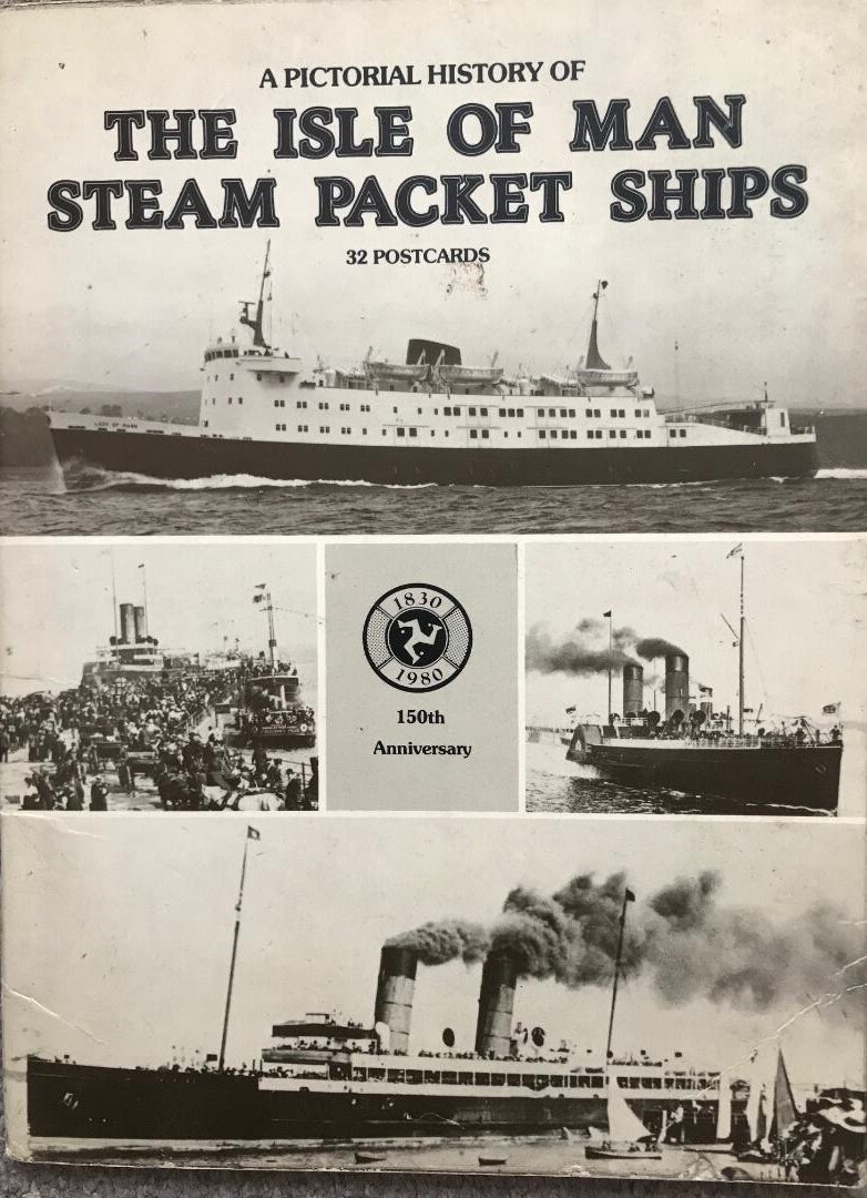 The Isle of Man Steam Packet Ships Postcards Vintage Book. - Etsy