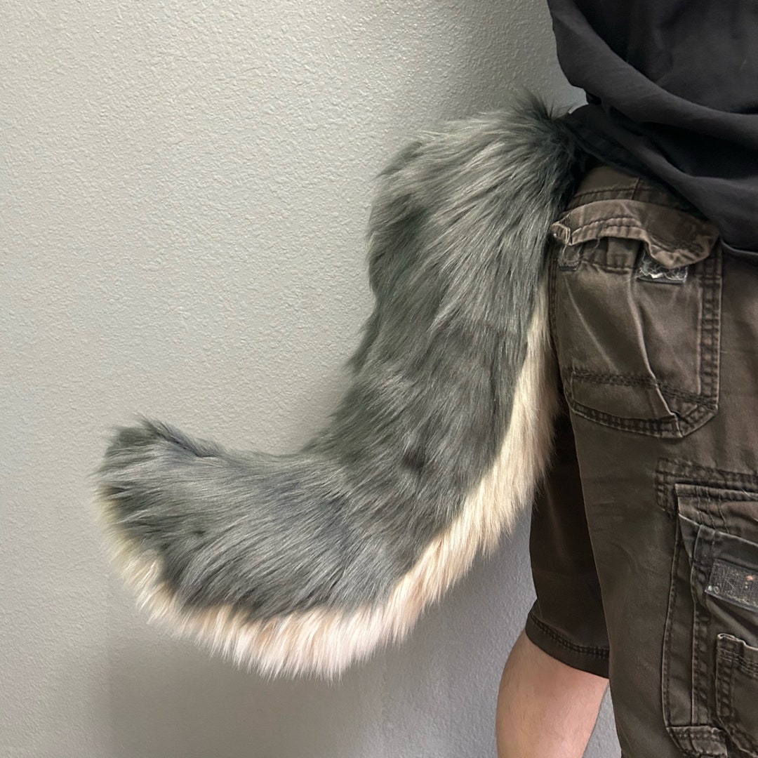 Long Brown K9 Tail, Fursuit Tail, Costume Tail, Cosplay Tail - Etsy