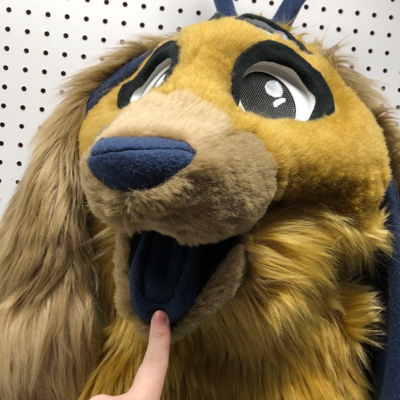 Alien Dog Fursuit Head Premade fursuit halloween fursuit | Etsy