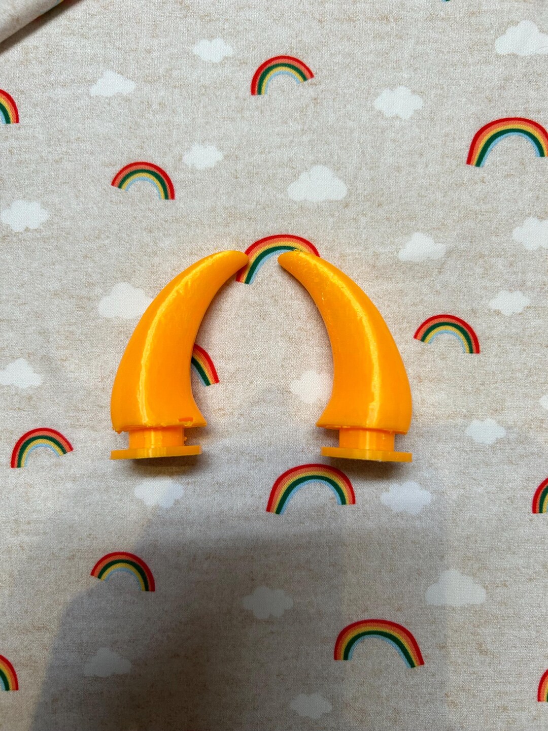 Mango Orange Fursuit Horns, Furry Accessories - Etsy