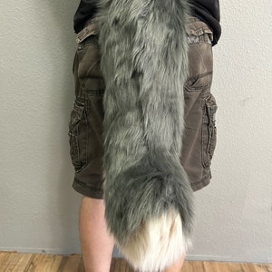 Long Brown K9 Tail, Fursuit Tail, Costume Tail, Cosplay Tail - Etsy