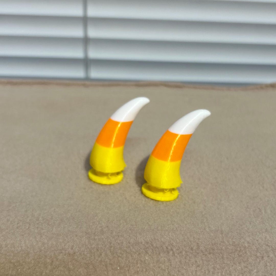 Candy Corn Horns Fursuit Horns, Furry Horns, Fursuit Accessories - Etsy