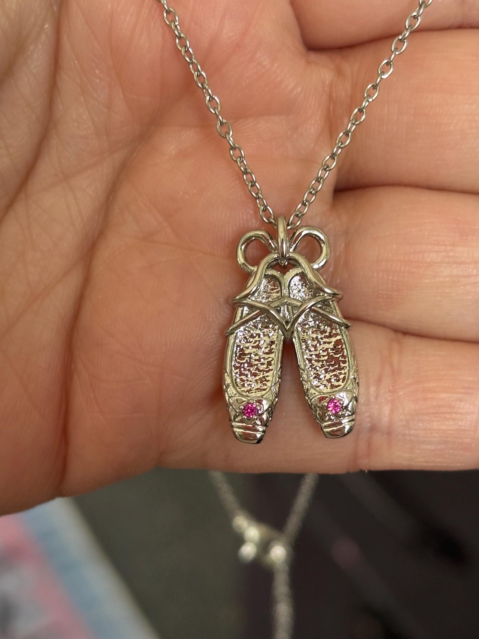 Twelve Dancing Princesses Shoe Charm Necklace, Gold Plated Princess ...