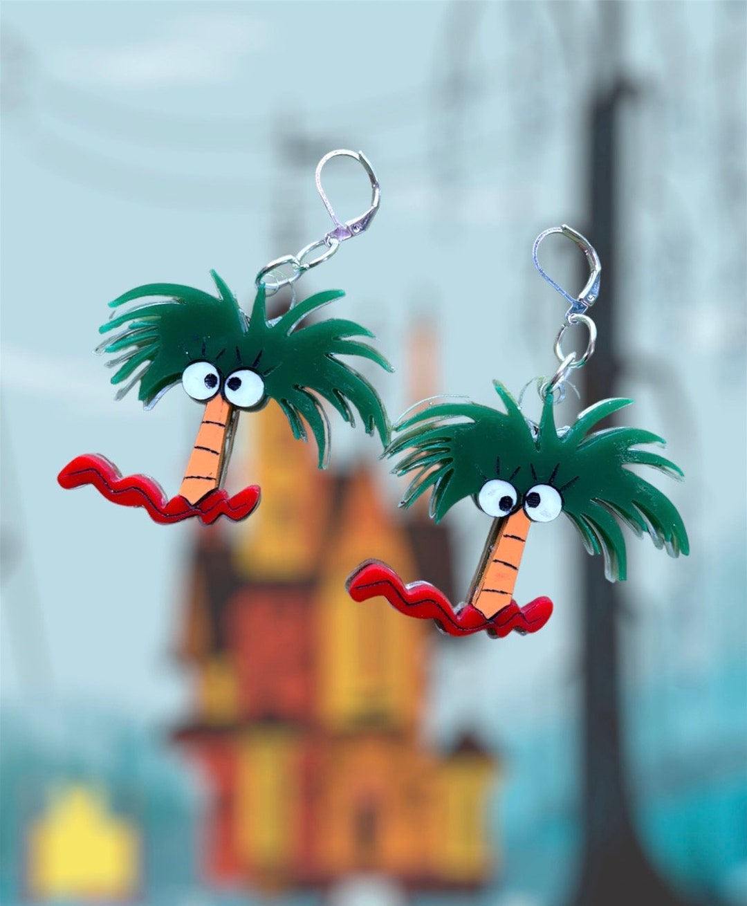 Fosters Home for Imaginary Friends, Coco Earrings, Cartoon Network - Etsy