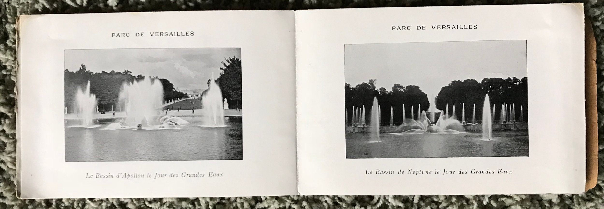 ANTIQUE 18 PHOTOGRAVURES of VERSAILLES & Les Trianons, Nd. Phot. Moreau ...
