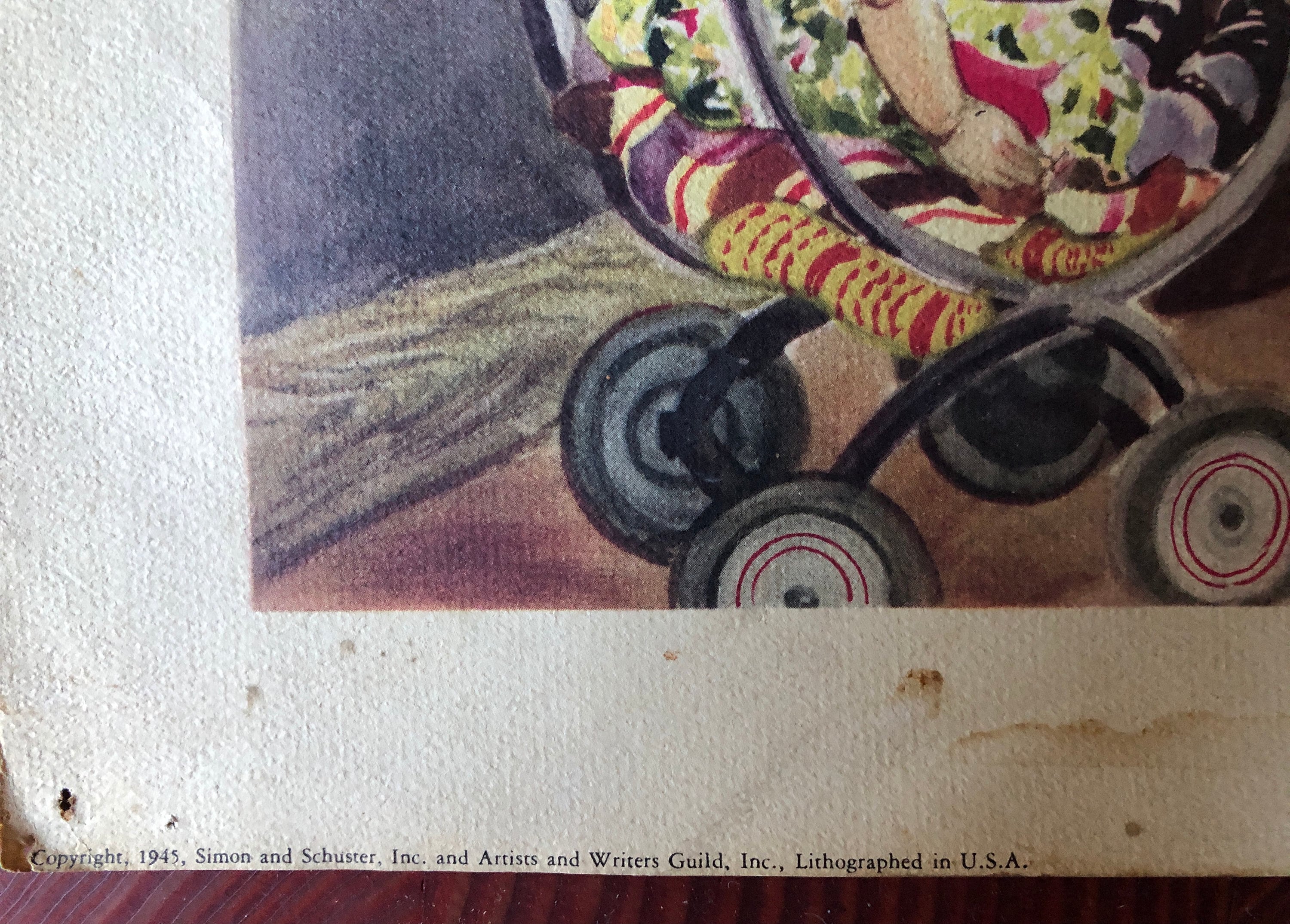 VINTAGE LITHO Little Miss Muffet by Feodor ROJANKOVSKY 1945 Simon and ...