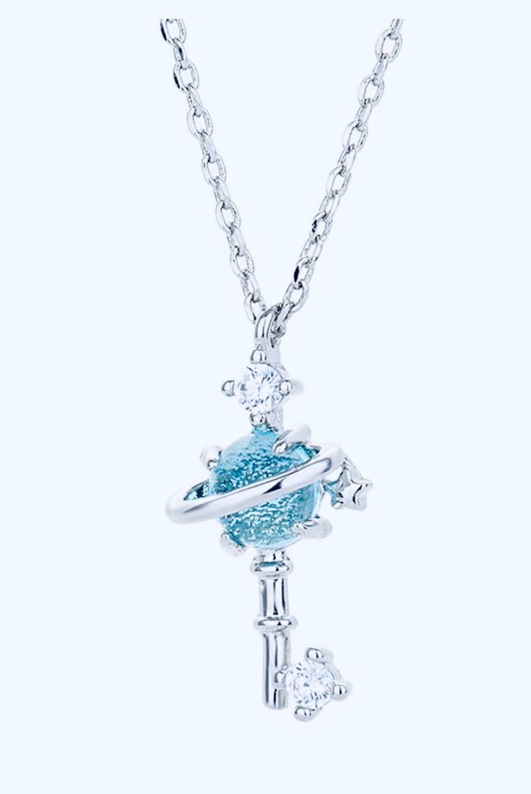 Blue Planet Key of Wonders Celestial Jewellery Sterling Silver - Etsy