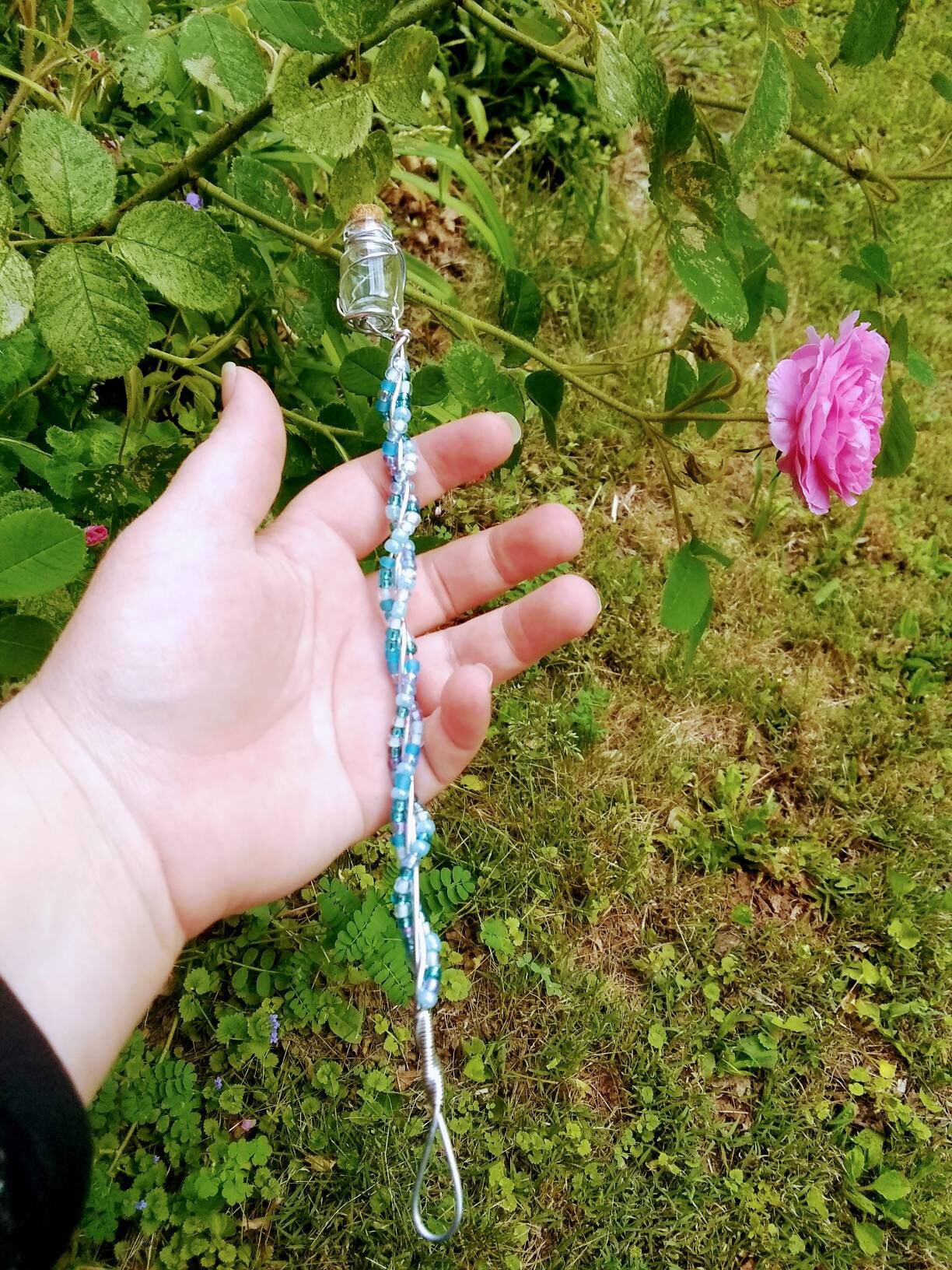 3 Wire Wrapped Intention Wands. Handmade Glass Elemental - Etsy