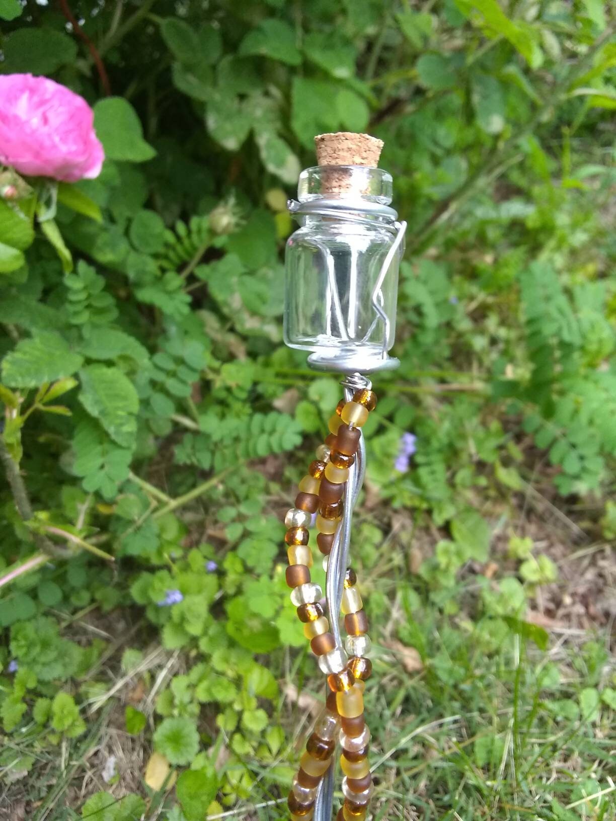 3 Wire Wrapped Intention Wands. Handmade Glass Elemental - Etsy
