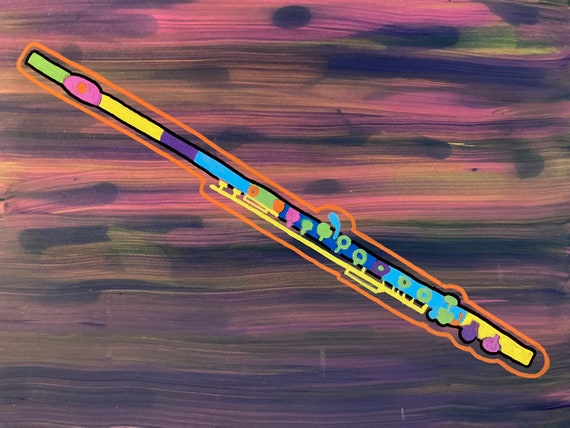 Colorful Flute - Etsy