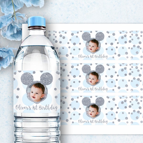 Mickey Mouse Custom Label - Etsy