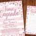 Time Capsule Sign, Time Capsule Poster, 1st Birthday Party Invitation ...