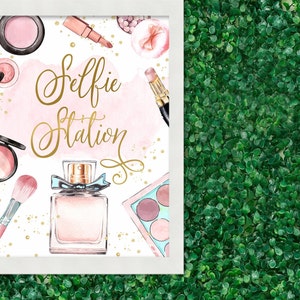 SPA Birthday Signs, Spa Party Posters, Spa Pamper Party Wall Decoration ...