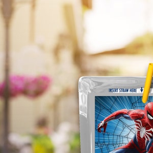 SPIDERMAN Capri Sun Label Sticker, Capri Sun Pouch Label SPIDER-MAN ...