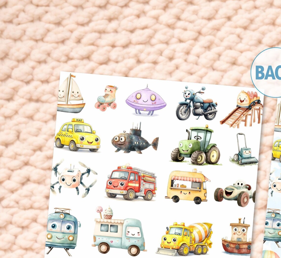Honk, Beep, Choo Transportation Birthday Invitation | Canva Editable ...