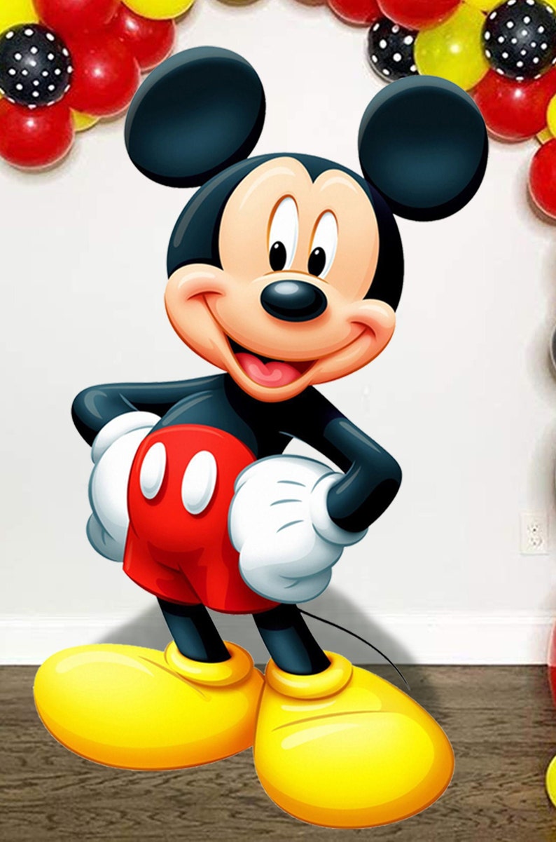 MICKEY MOUSE Photo Prop Mickey Mouse Birthday Party - Etsy