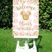 MINNIE MOUSE WELCOME Sign Editable Template, Birthday Party Minnie ...