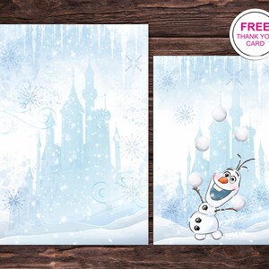 FROZEN Birthday Invitations, Frozen Elsa Princess Birthday Invitation ...