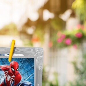 SPIDERMAN Capri Sun Label Sticker, Capri Sun Pouch Label SPIDER-MAN ...