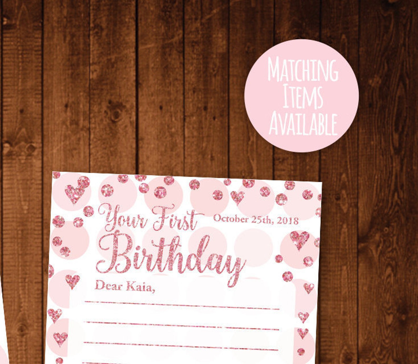 Time Capsule Sign Time Capsule Poster 1st Birthday Party - Etsy