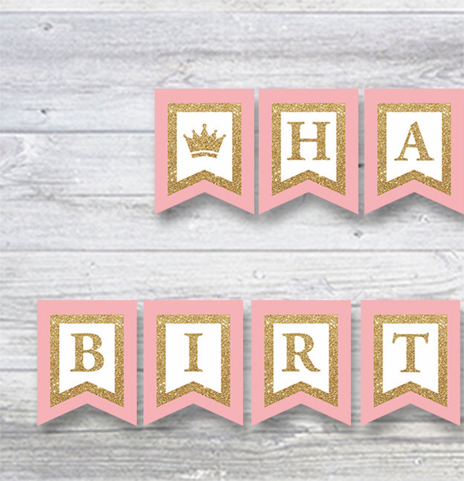 Birthday Banner First Birthday Banner Bday Garland Bunting | Etsy