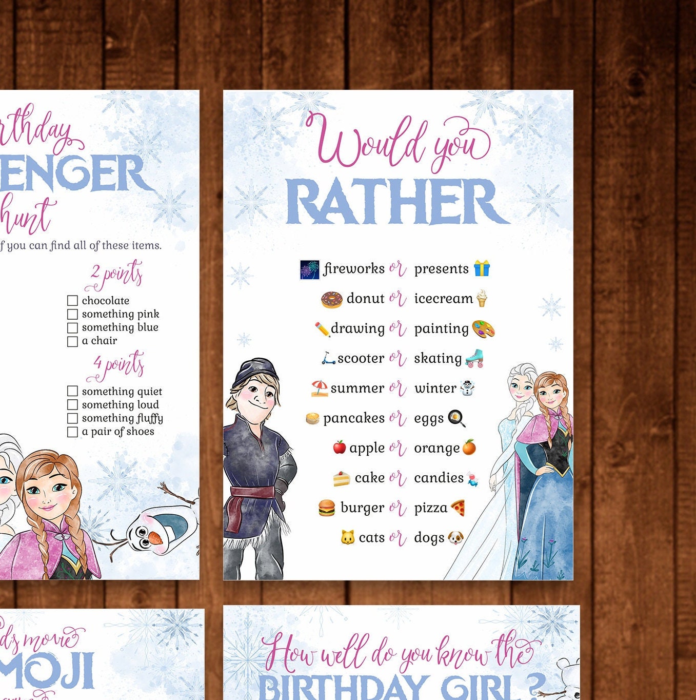 Frozen Party Games Printable The Complete Inspiration Guide For Frozen