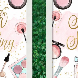 SPA Birthday Signs, Spa Party Posters, Spa Pamper Party Wall Decoration ...