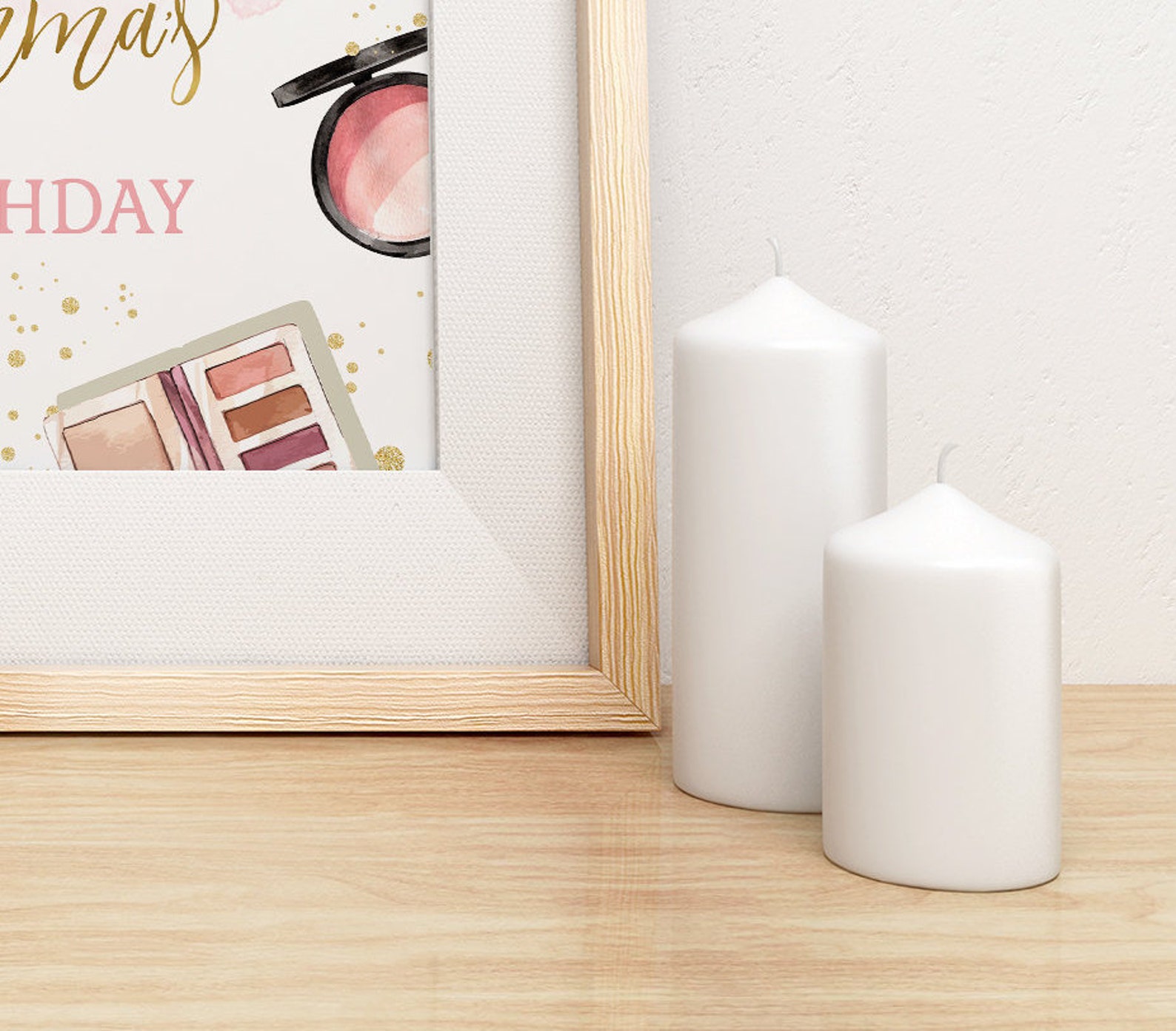 SPA Birthday Welcome Sign Makeup Welcome Sign Pamper Party - Etsy
