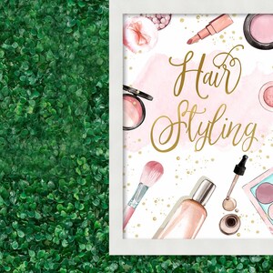 SPA Birthday Signs, Spa Party Posters, Spa Pamper Party Wall Decoration ...