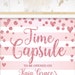 Time Capsule Sign, Time Capsule Poster, 1st Birthday Party Invitation ...