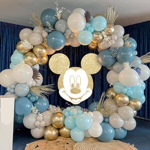 BACKDROP MICKEY MOUSE Birthday Party Decor, Mickey Mouse Printable Wall ...