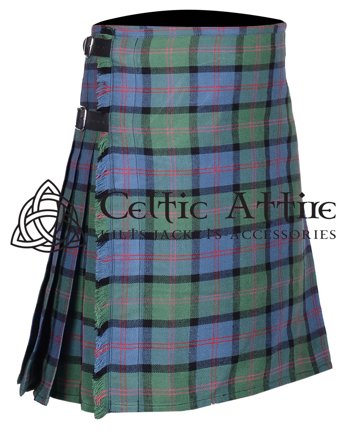 M Series Scottish Tartan 8 Yard Kilts - Highlander Traditional Kilt for ...