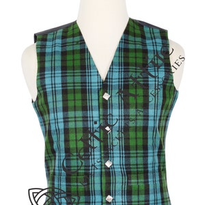 Choose Your Clan Tartan - Hand Made Traditional Scottish 5 Buttons ...