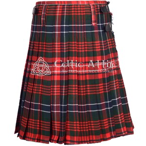 Wilson Modern Tartan Kilt - Scottish 8 Yard Kilt for Men - 16 Oz Heavy ...