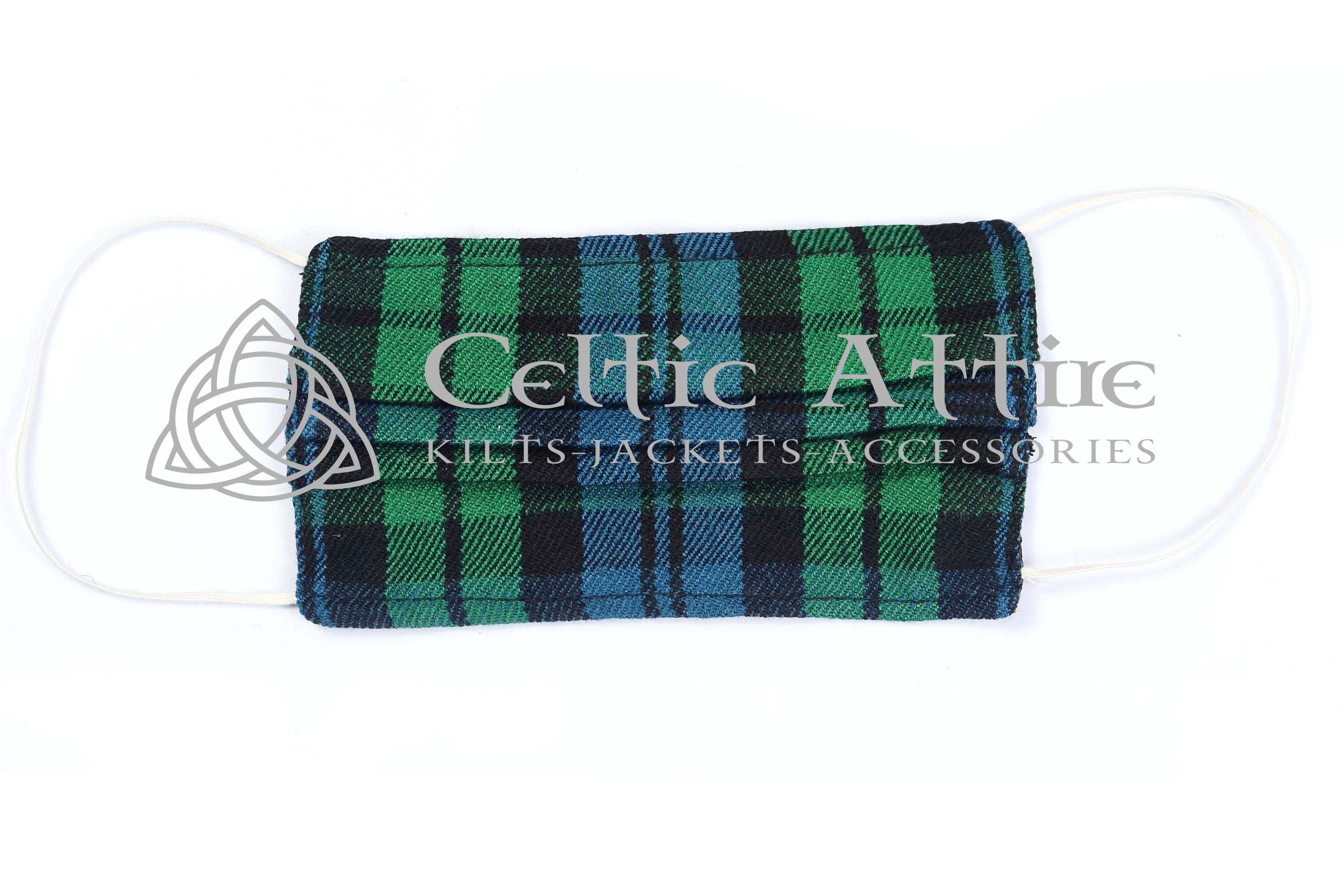 Set of 24 Scottish Tartan FACE MASKS Full Face Covering - Etsy