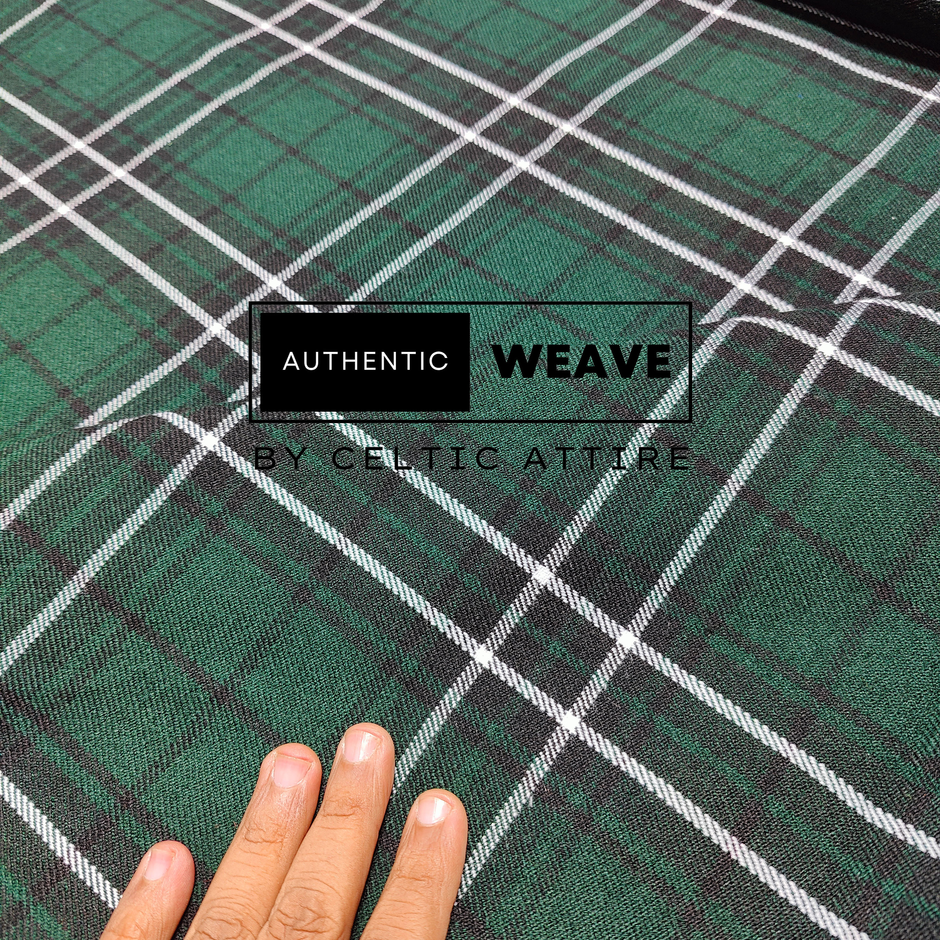 Maclean Hunting Tartan Fabric - 16 Oz Acrylic Scottish Tartan - Machine ...