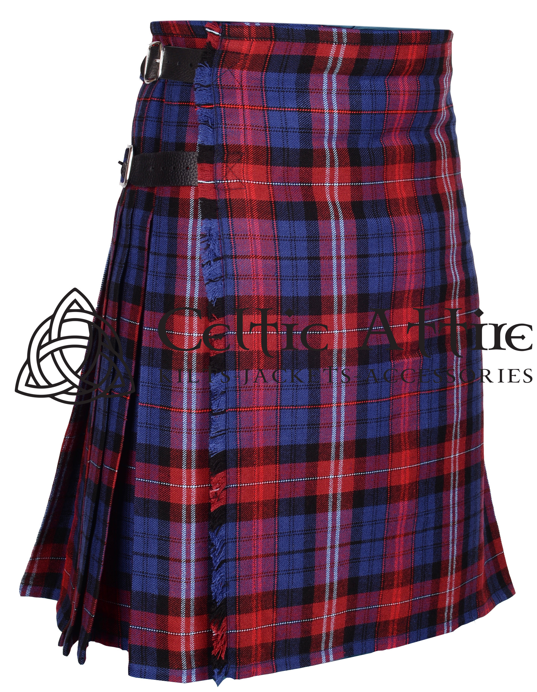 Welsh Tartan Scottish Lightweight Sport Kilt - Highland Games Kilt - 13 ...