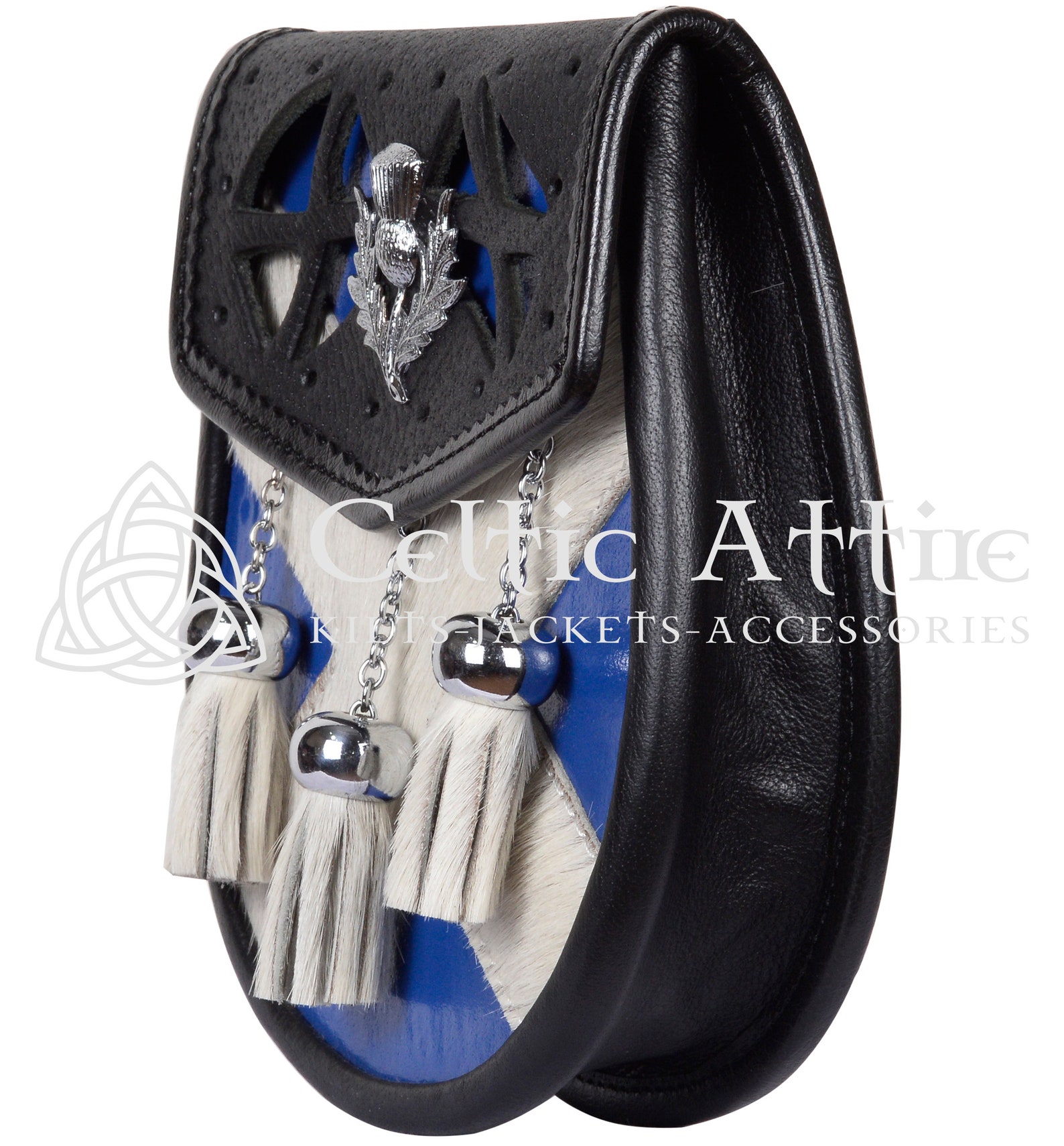 Premium Handmade Scottish Semi Dress Leather SPORRAN - Etsy