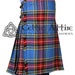 Macbeth Tartan 8 Yard Scottish Kilt for Men 16 Oz Home Spun Wool Blend ...