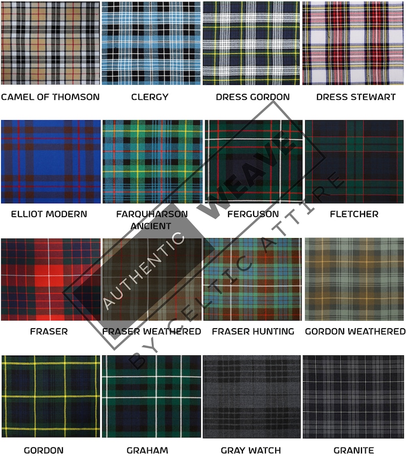1800s Tartan Dress for Women - Scottish Tartan Gown - Renaissance Dress ...
