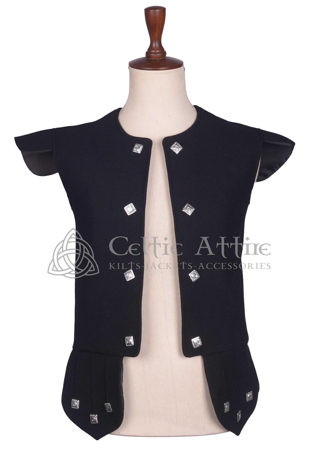 Scottish Clan Chieftain Vest - Highlander Chief Waistcoat - Jacobite ...