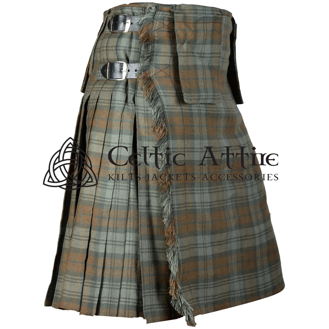 Scottish 8 Yard Tartan Kilt With Detachable Pockets 16 Oz - Etsy