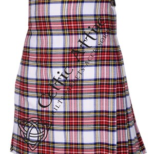 Dress Stewart Tartan Scottish 8 Yard Kilt - Highland Games Kilt - 13 Oz Tartan Kilts for Men ...