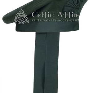 Irish Caubeen Beret Hat - Balmoral Hat French Beret Glengarry Bonnet ...