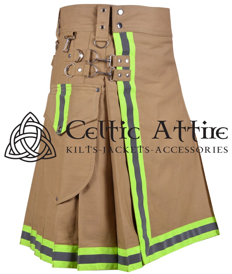 Firefighter Kilt Scottish Utility Kilt Fireman Kilt - Etsy