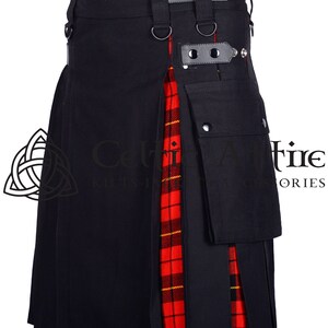 Premium Handmade Scottish Hybrid UTILITY KILTS for Men Cotton & Tartan Modern Kilt - Etsy