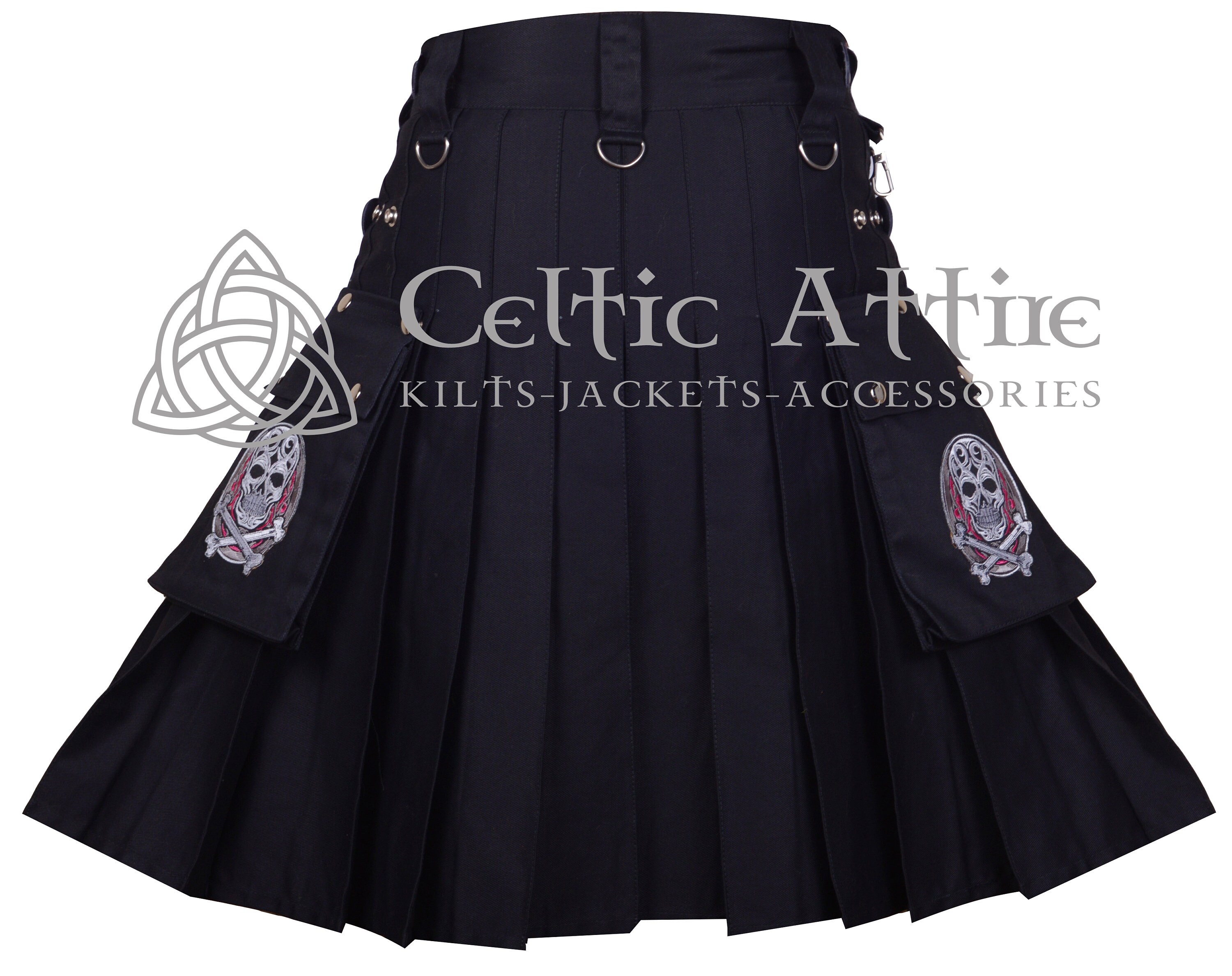 Gothic Kilt Punk Kilt Steampunk Gay Pride Custom Size - Etsy UK