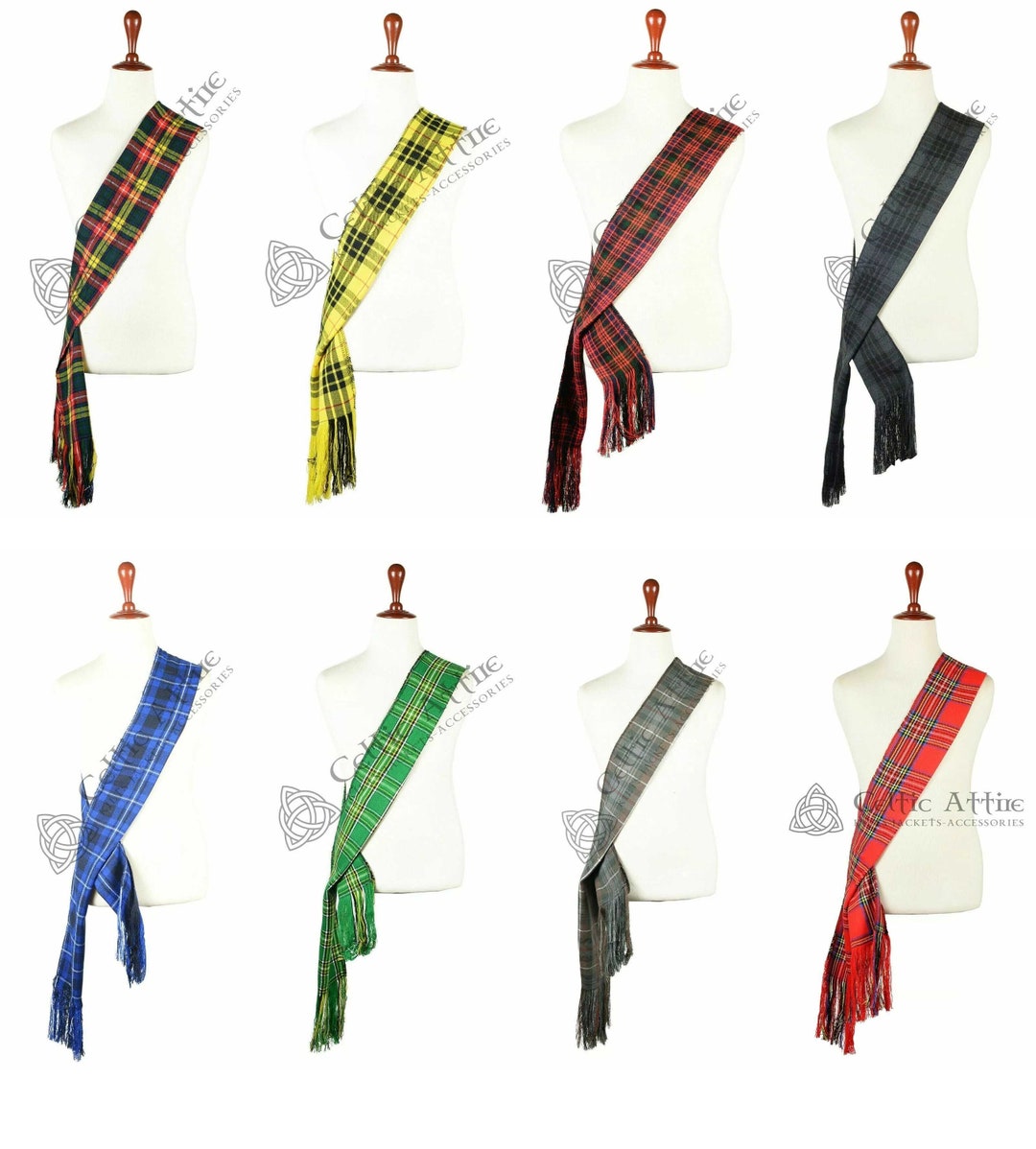 Scottish Tartan Sash for Women Size 90 X 12 - Premium Handmade Tartan ...