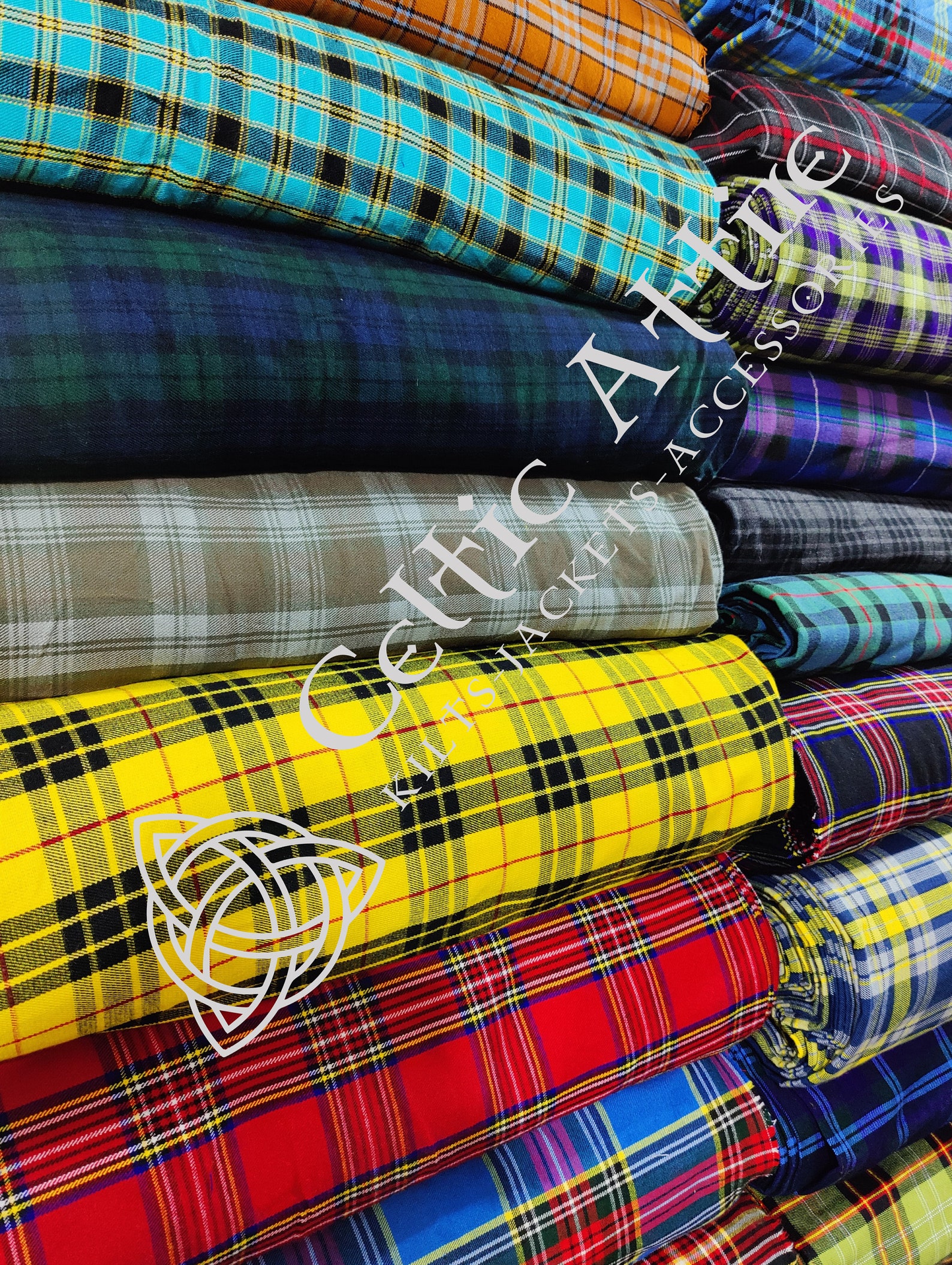 Anderson Tartan Fabric 16 Oz Acrylic Scottish Tartan - Etsy