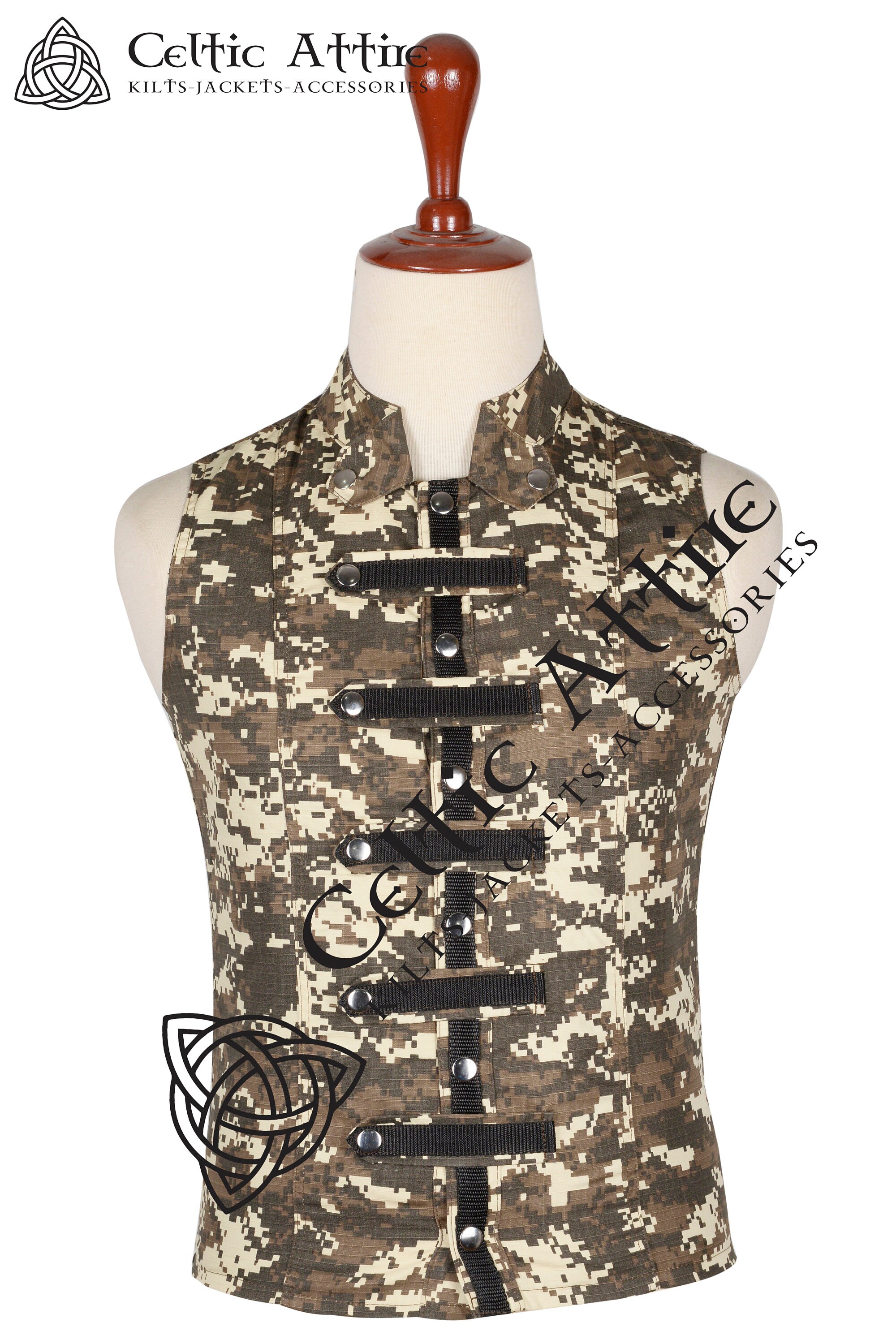Real Tree Camo Vest | Waistcoat for Men | Jungle Camo | Digital Camo ...